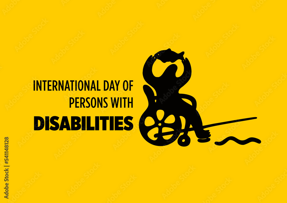 International Day of Persons with Disabilities. Logo. Banner. World ...