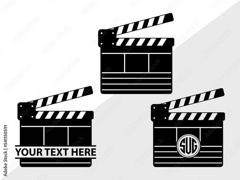 Movie Theme SVG, Movie Theme Silhouette, Popcorn Svg, Movie Ticket Svg ...