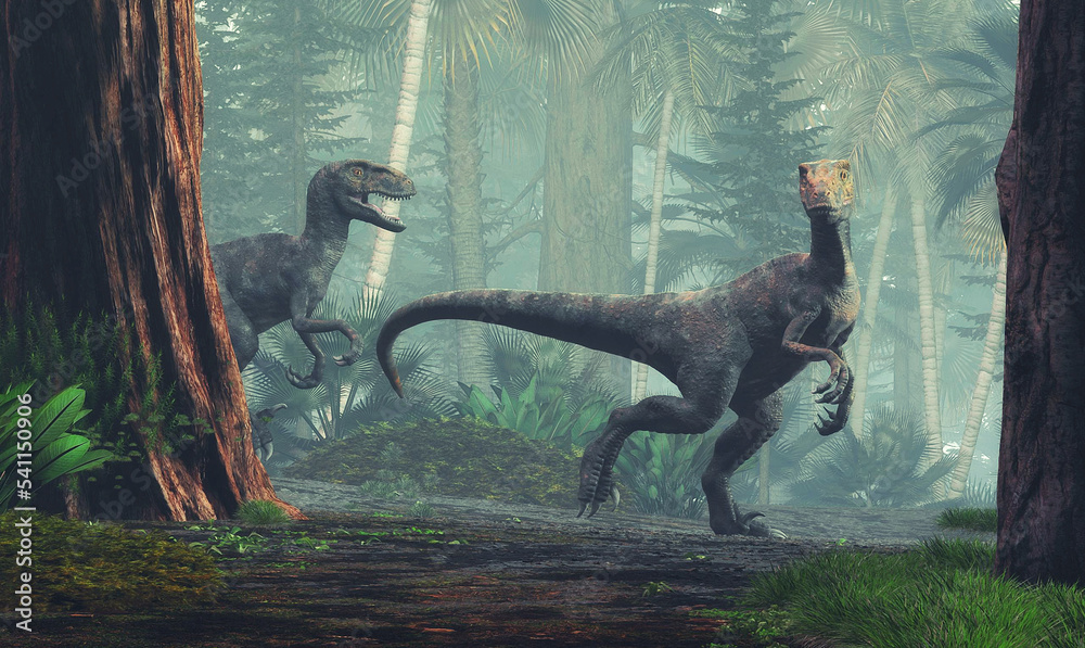 Velociraptor Walking With Dinosaurs