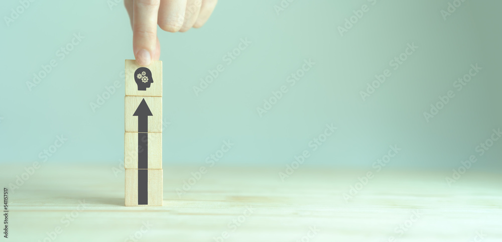 Management skill development concept. Drive business to effectively and ...