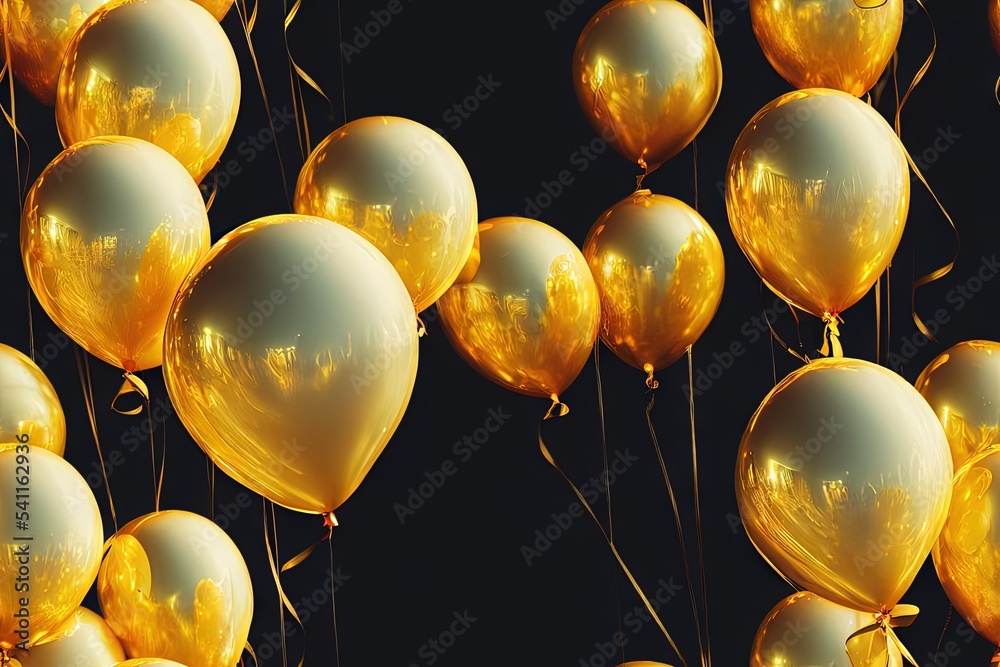 Gold Balloons Seamless Texture Pattern Tiled Repeatable Tessellation ... Gold Balloons Seamless Texture Pattern Tiled Repeatable Tessellation ...