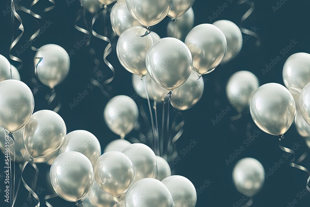 Clear Balloons Seamless Texture Pattern Tiled Repeatable Tessellation ...