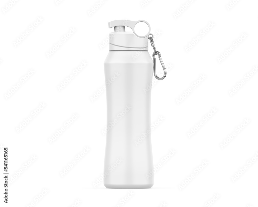 Aluminium white blank shiny sipper bottle ready for your design and ...