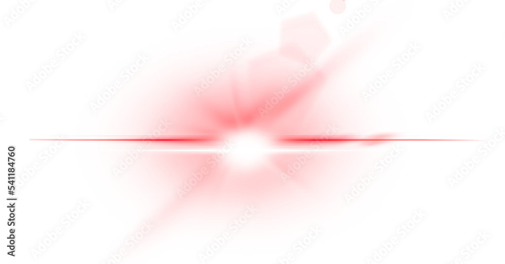 Twinkle red star lens flare center Stock Illustration | Adobe Stock