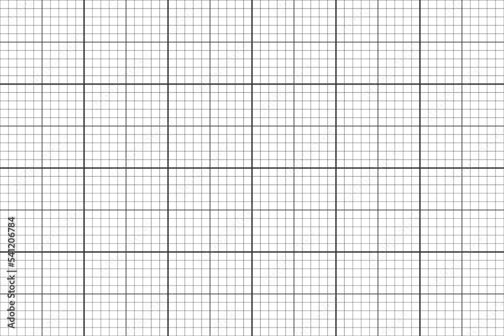 Grid paper texture. Checkered notebook sheet template for school or ...