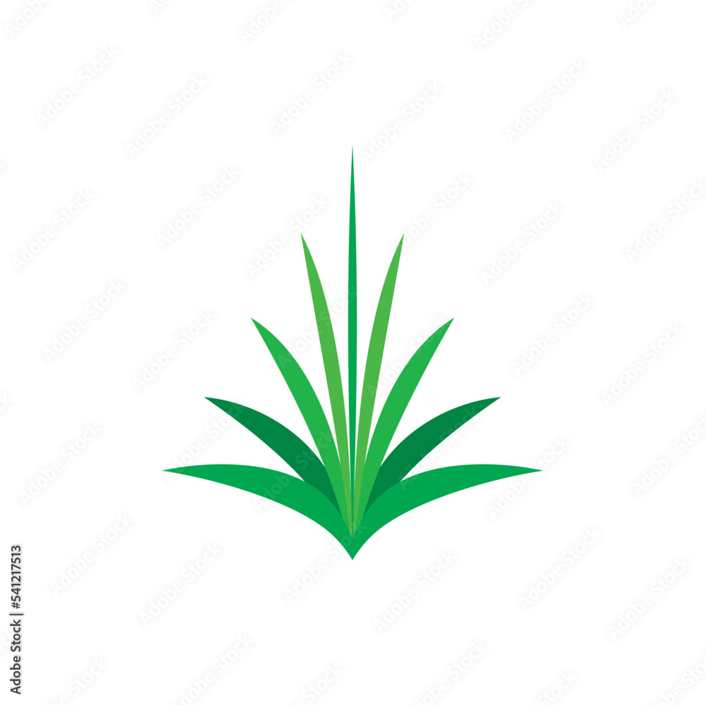 agave plant logo icon vector symbol Stock Vector | Adobe Stock