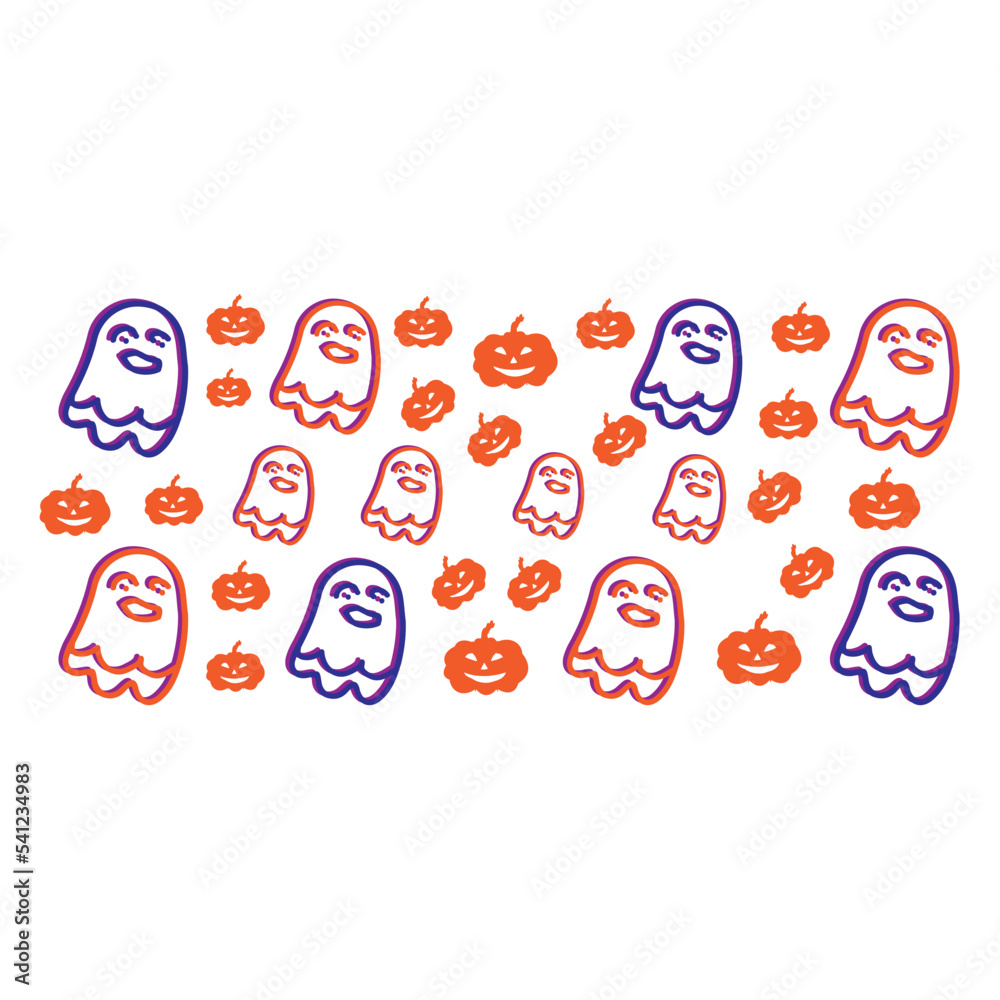Cute Ghost Halloween Can Glass 16oz, Libby glass can SVG, Can Glass SVG ...