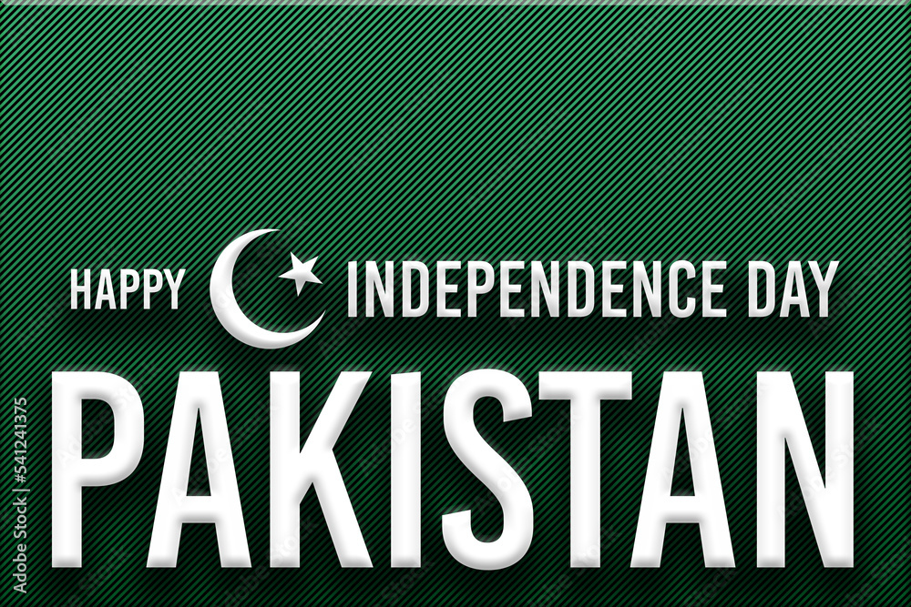 Modern Pakistan Independence day design template. Happy Pakistan day ...