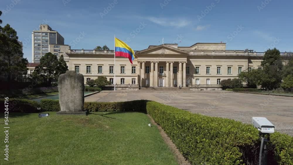 South America, Colombia Bogota August 2022 - Bolivar square in downtown ...