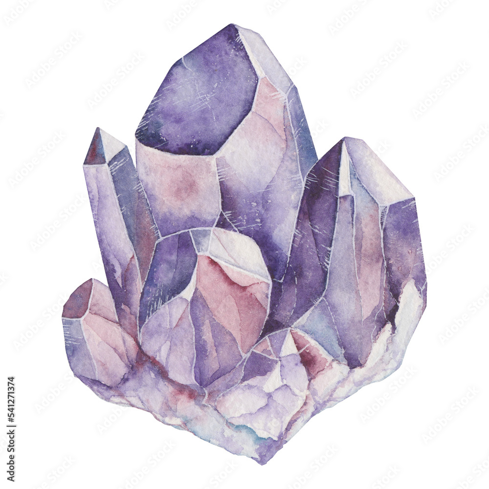 Transparent Background amethyst stone Illustration Png. Transparent ...