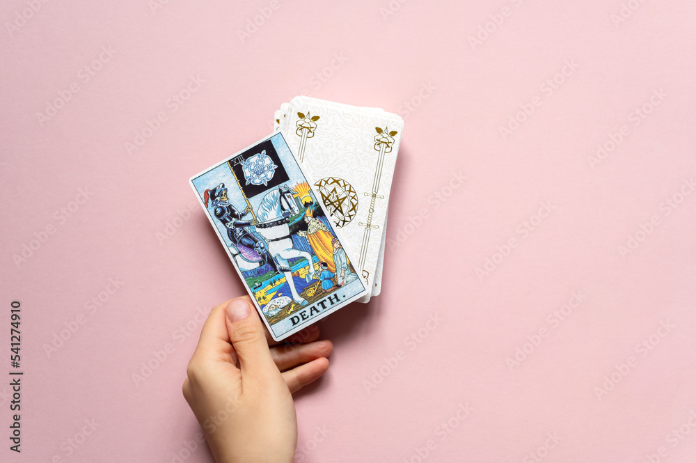 London, UK: 14 October, 2022: The 13 Major Arcana - Death Tarot Card of ...