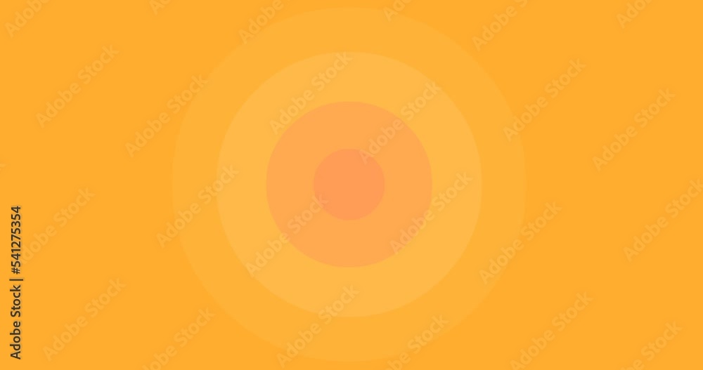 yellow light circle background animation in the middle Stock Video ...