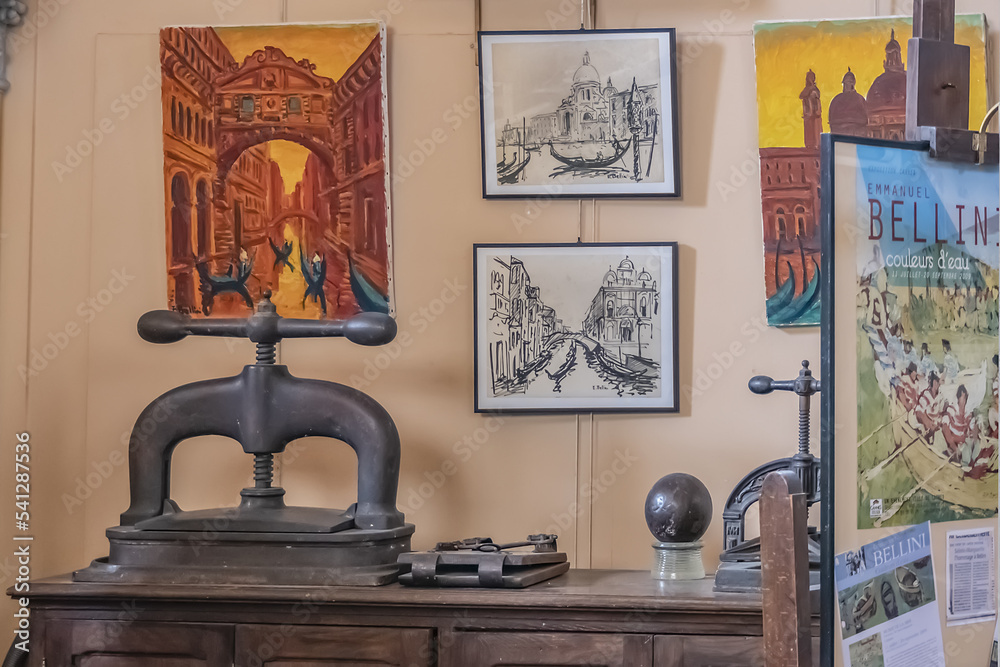 Interior of Chapelle Bellini (was built in 1894). Now Chapelle interior ...