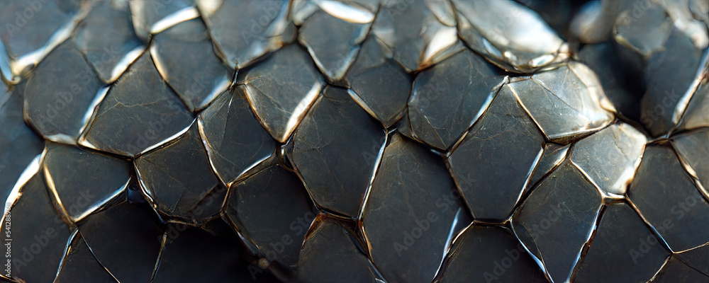 Texture of metallic crystalline dragon scales background Stock ...