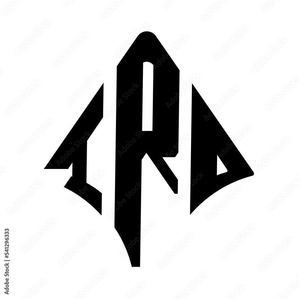 IRO logo. IRO logo letter logo design vector image. IRO letter logo ...