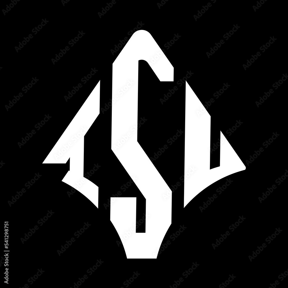 ISU logo. ISU logo letter logo design vector image. ISU letter logo ...