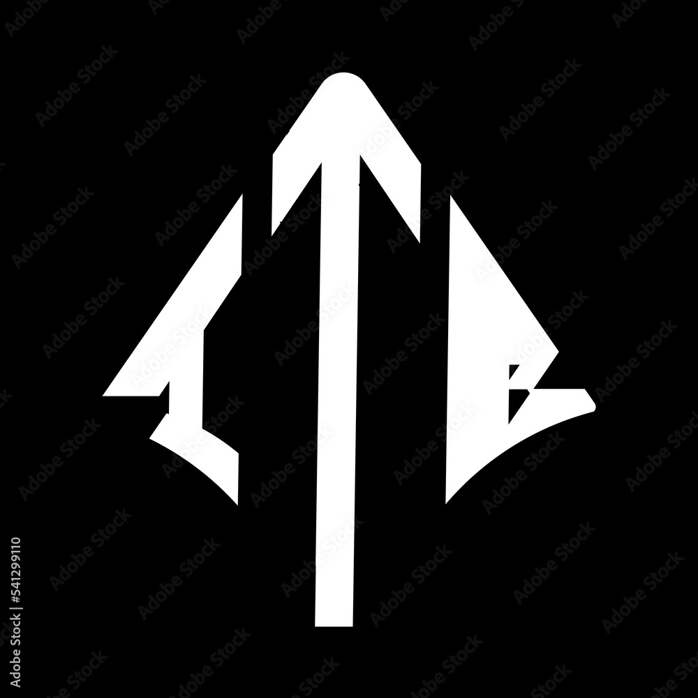 ITB logo. ITB logo letter logo design vector image. ITB letter logo ...