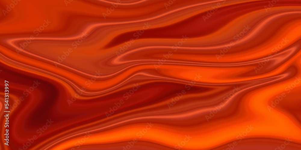 Decorative and blood-red Coral color painting mixed marble effect ...