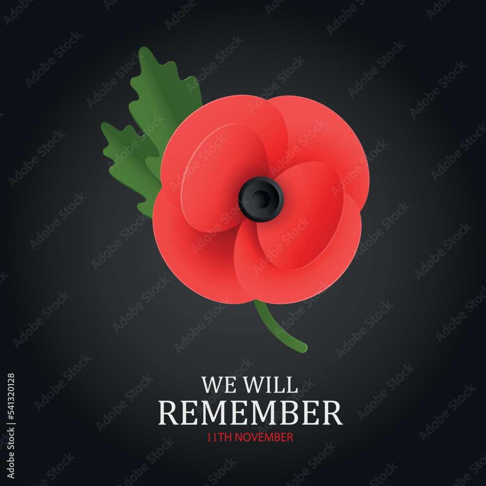 Poster The remembrance poppy - poppy appeal – Wall Art | UkPosters
