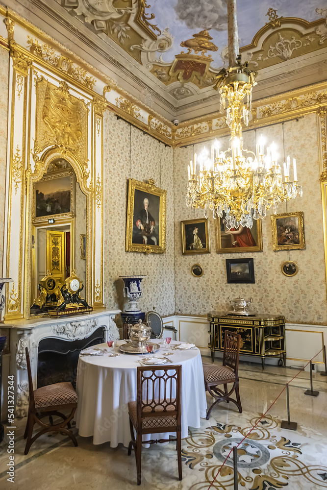 Prince's Palace of Monaco, official residence of Prince of Monaco ...