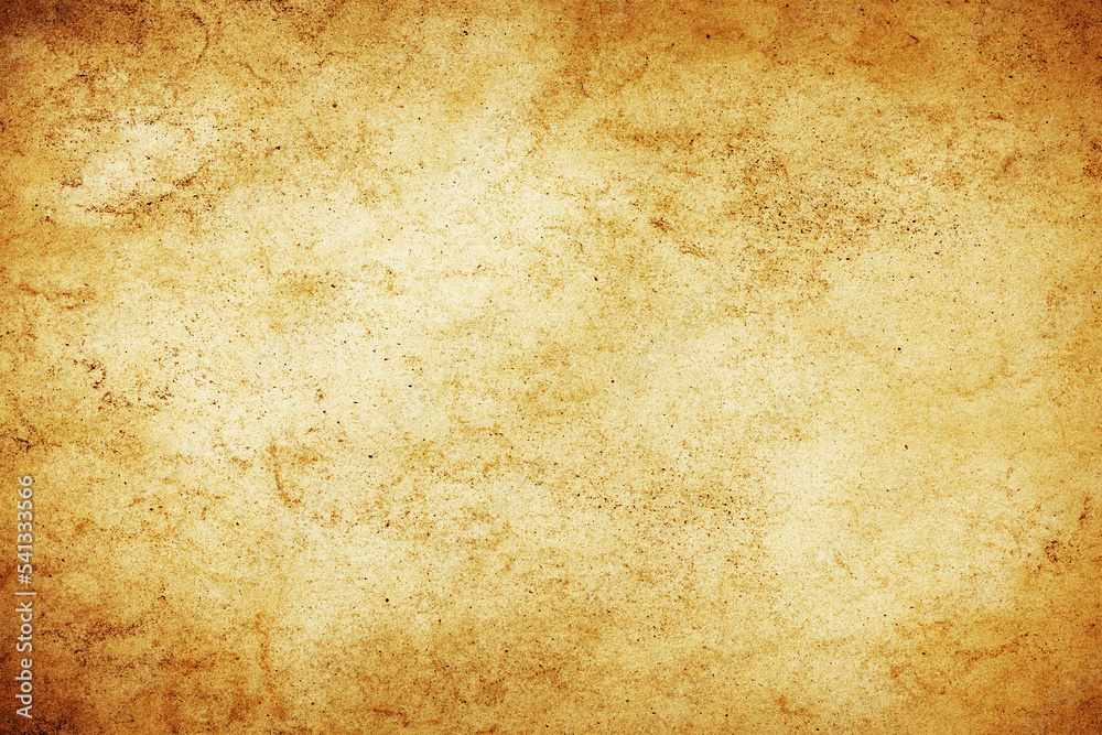 Parchment paper background. Coffee stains background. Brown splash ...