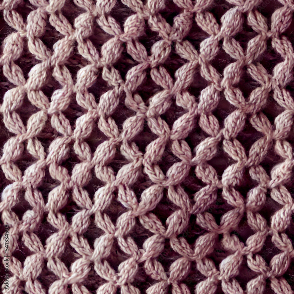Beautiful crocheted pattern texture. This is a seamless tile that can be used as a texture or ...