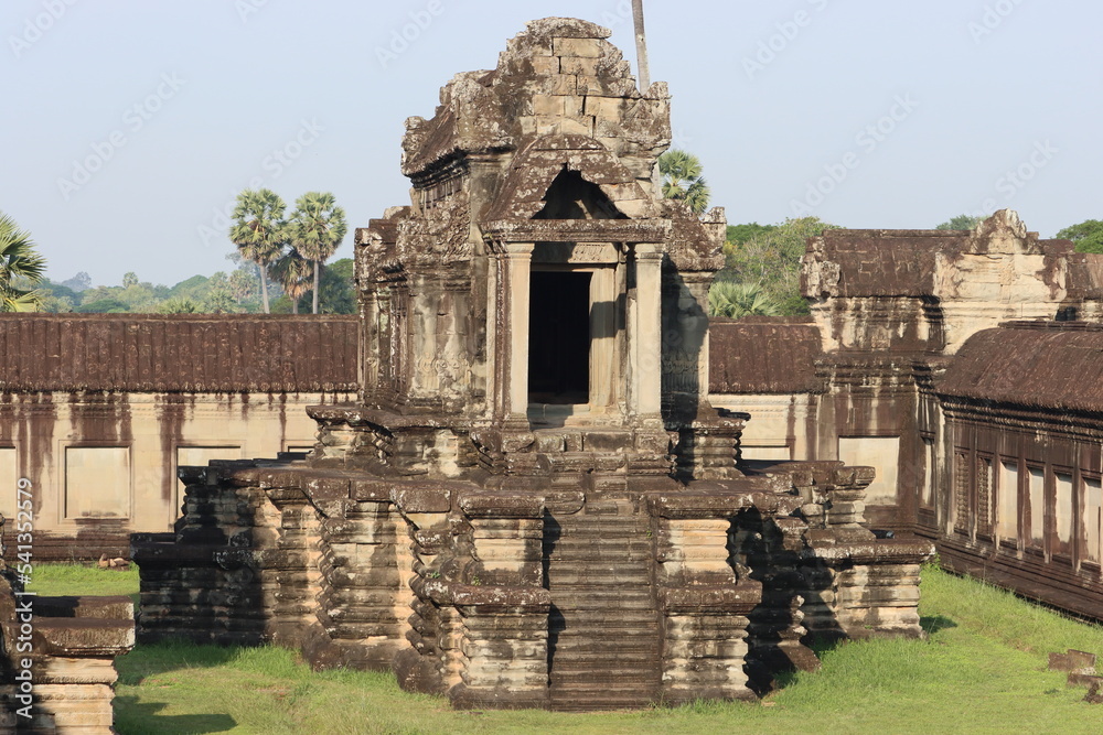 Angkor Wat is a temple complex in Cambodia. Originally constructed as a ...