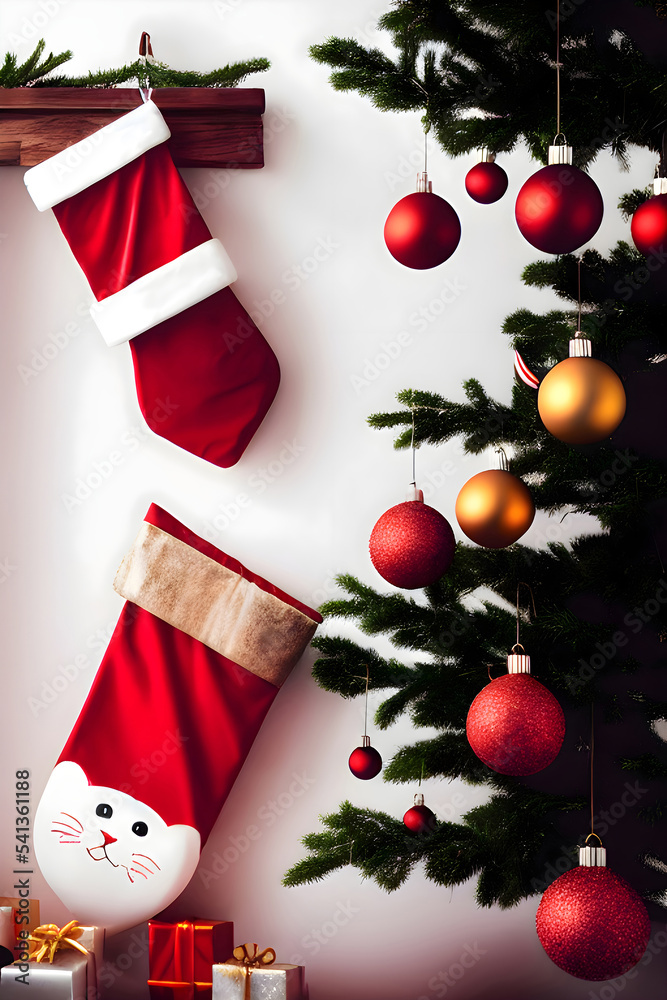 High Quality Christmas Illustration Stock Illustration | Adobe Stock