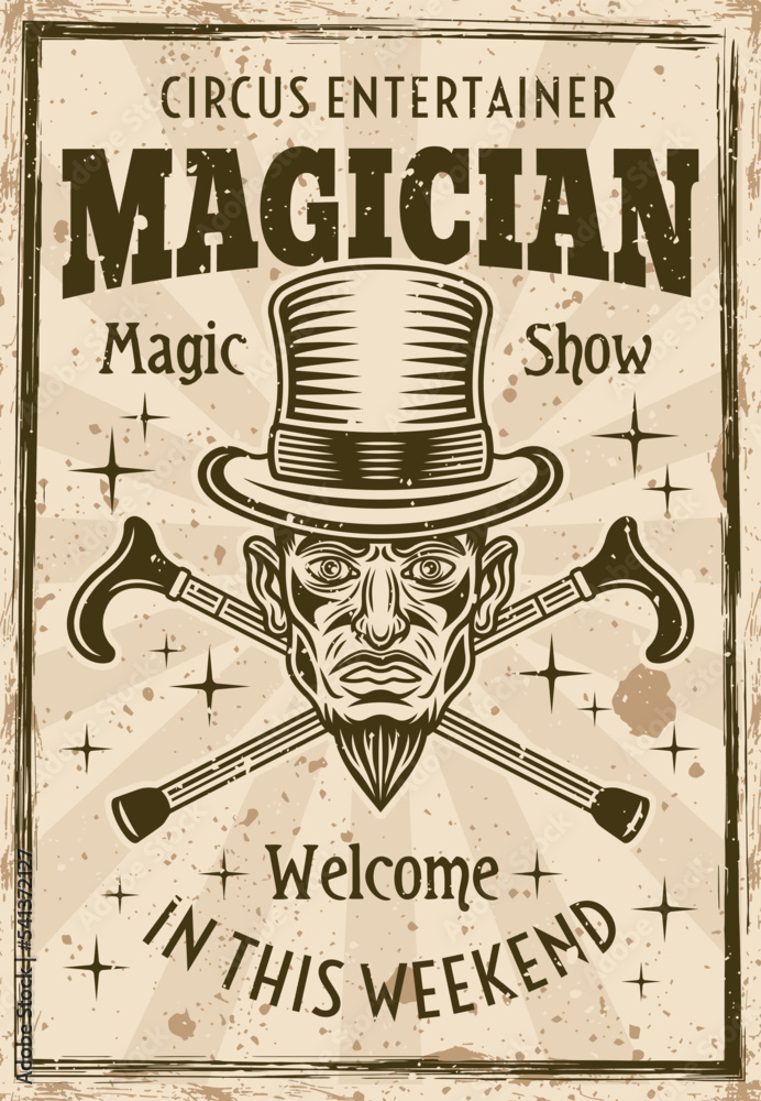 Old Magician Posters