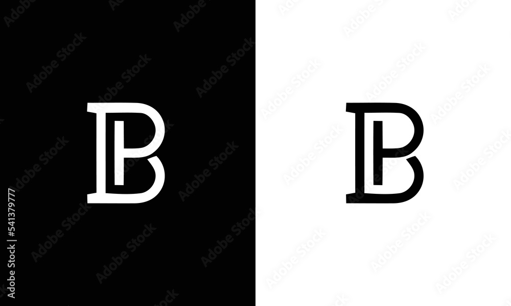 Creative and Minimalist Letter BP PB Logo Design Using letters B and P ...