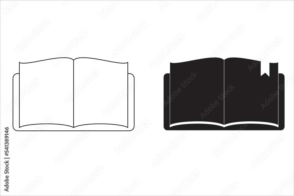 symbol book simple icon,vector illustration Stock Vector | Adobe Stock