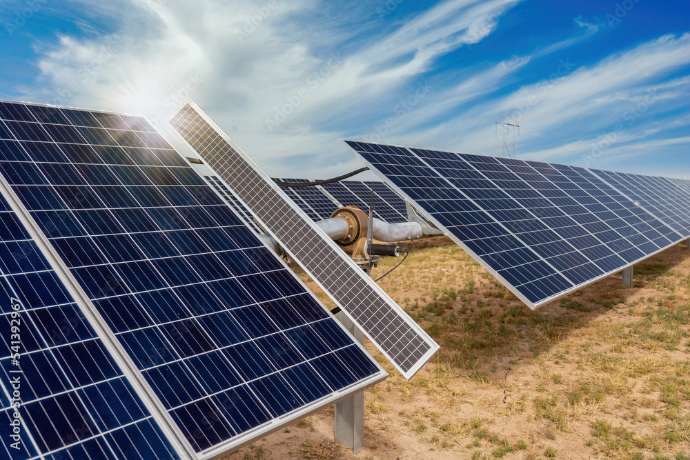 Solar panels Background photovoltaic modules for renewable energy clean energy green energy to ...