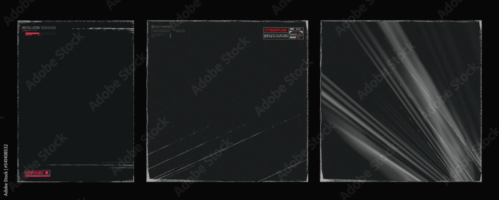 Clean subtle worn edge for cover art design. Real halftone screen ...