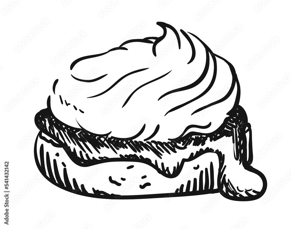 PNG transparent scones sketch Stock Illustration | Adobe Stock