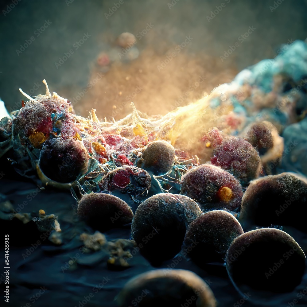 Cells fight disease under the electron microscope - graphic ...