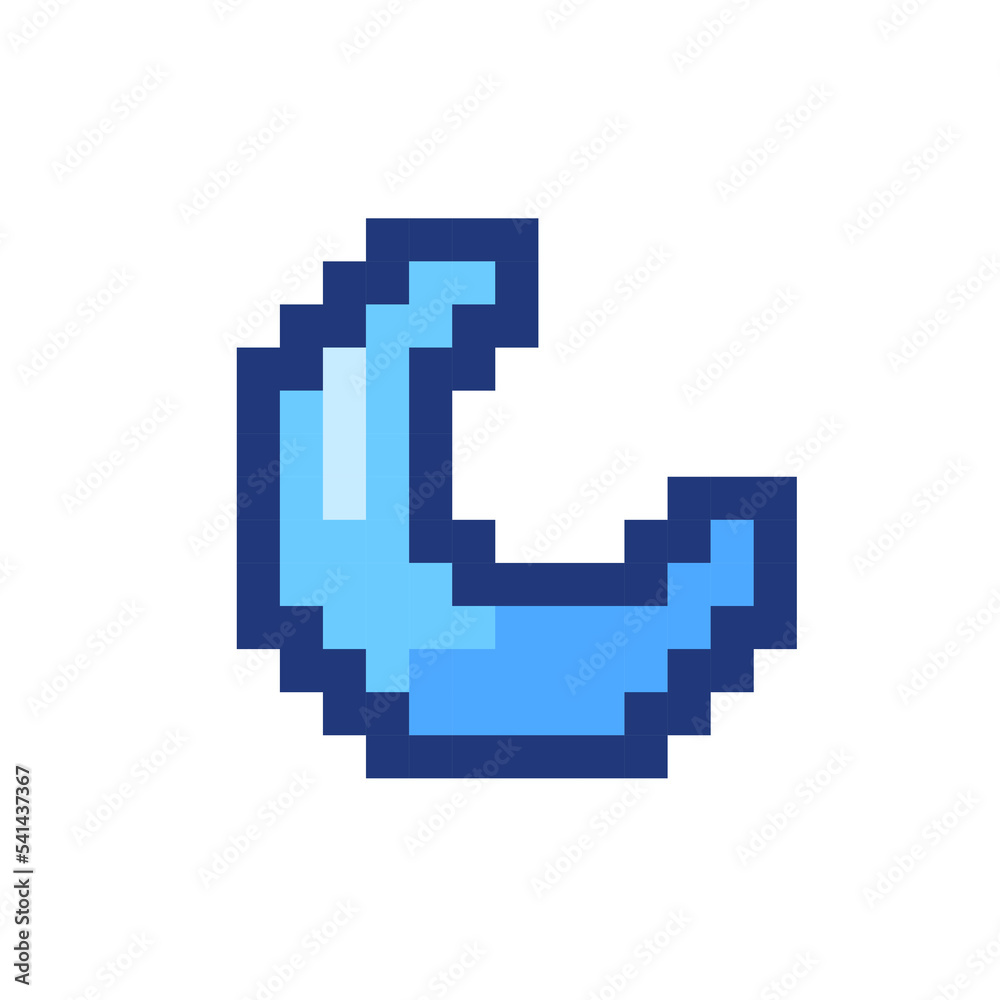Night mode pixelated RGB color ui icon. Nighttime theme. Moon option ...