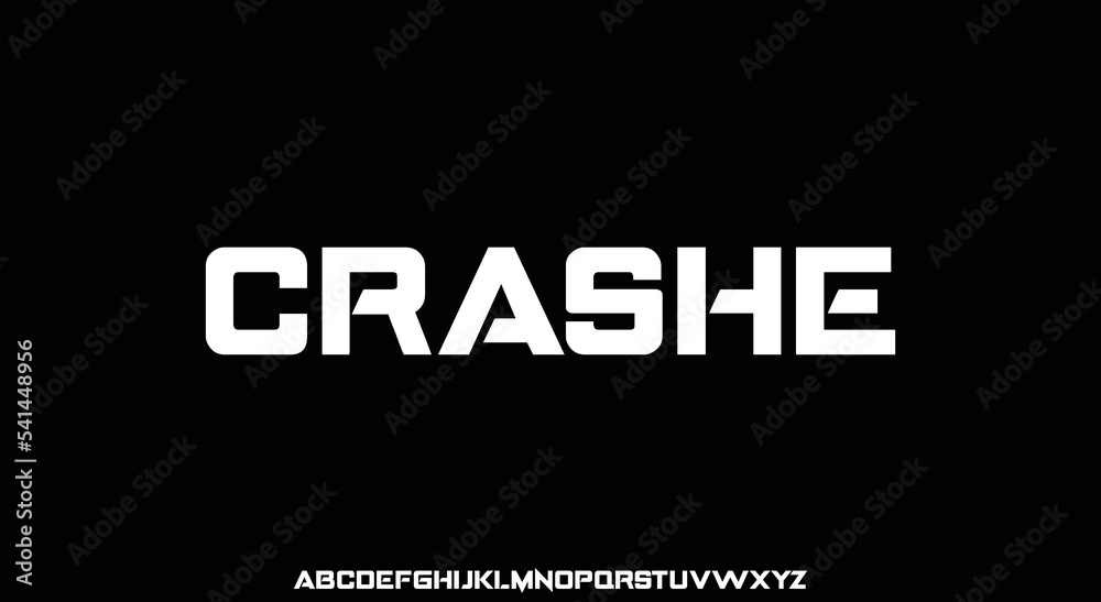 CRASHE Unique and Minimal TECH Letter set for your new startup ...