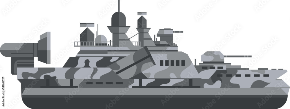 Warship icon. Weapon boat. Naval army ship Stock Vector | Adobe Stock