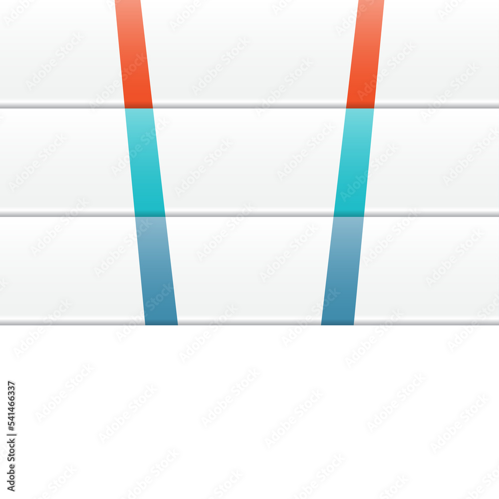 Infographic templates, horizontal lines and colored stripes 3 positions ...