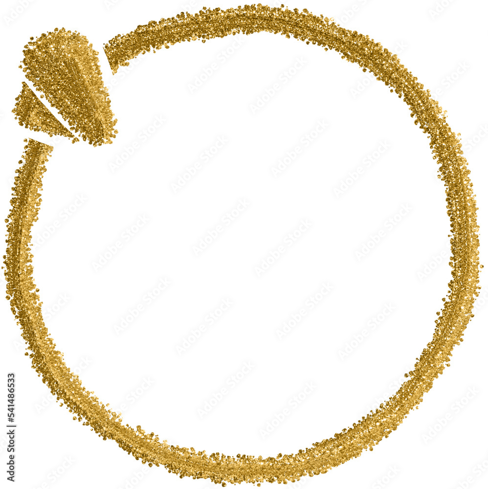 Gold Circle Border, Round Frame Stock Photo | Adobe Stock