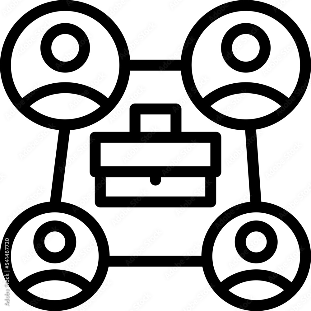 Job Rotation Icon Stock Vector | Adobe Stock