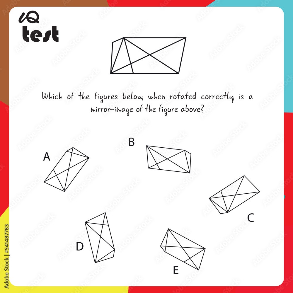 Practice Questions Worksheet for Education and IQ Test. task for the ...