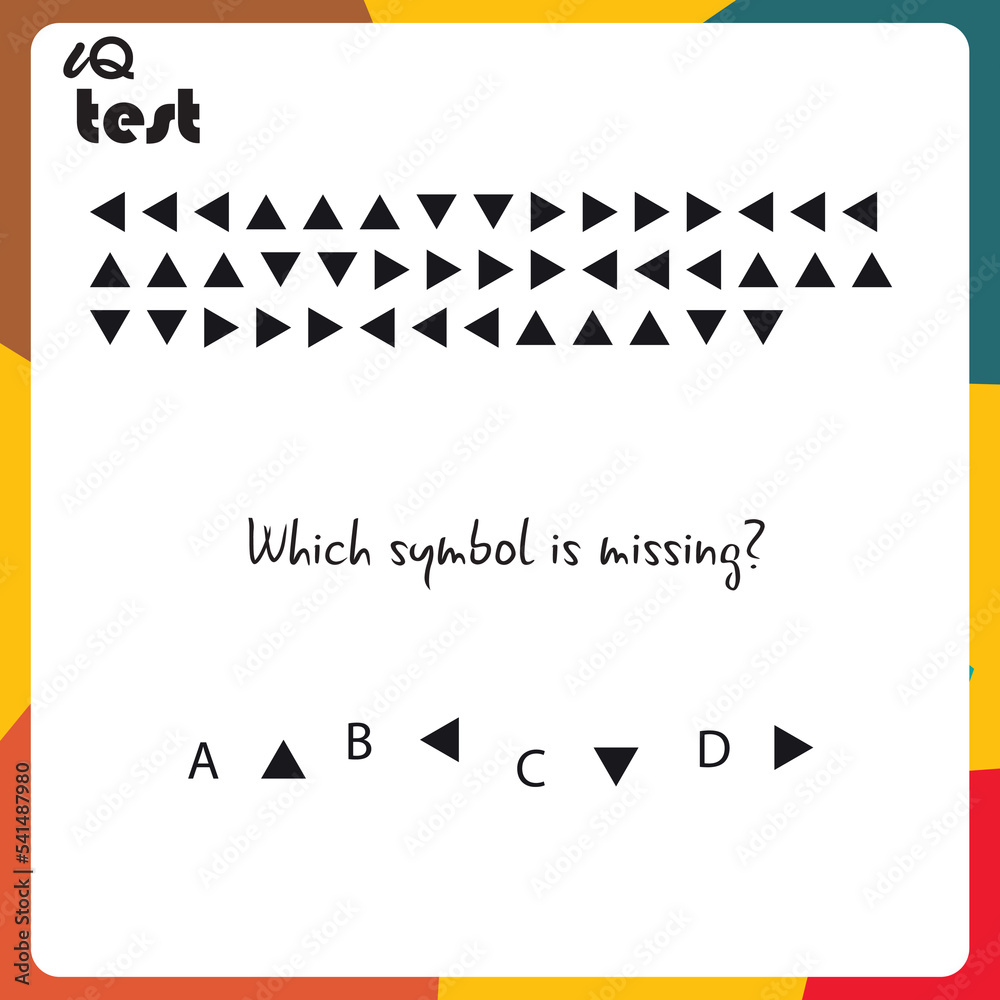 Practice Questions Worksheet for Education and IQ Test. task for the ...