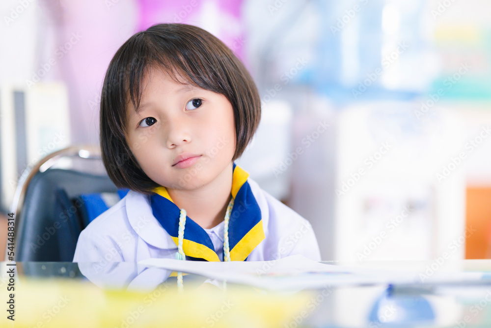 Sad Child Student