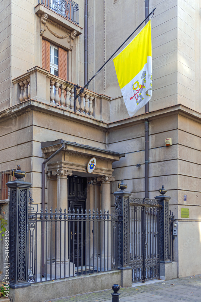 Holy See Embassy Vatican Stock Photo | Adobe Stock