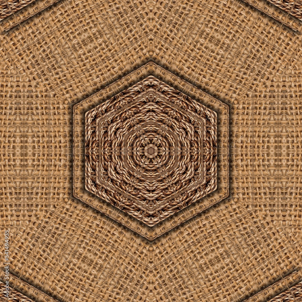 Vintage fashion background with jute sack pattern. Spread awareness of ...