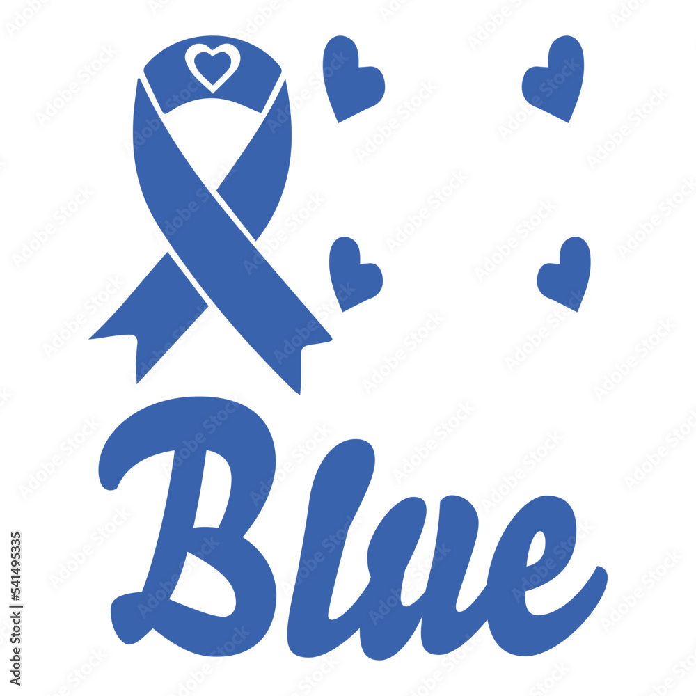 in November we wear blue SVG, Diabetes Awareness SVG, We wear blue SVG ...