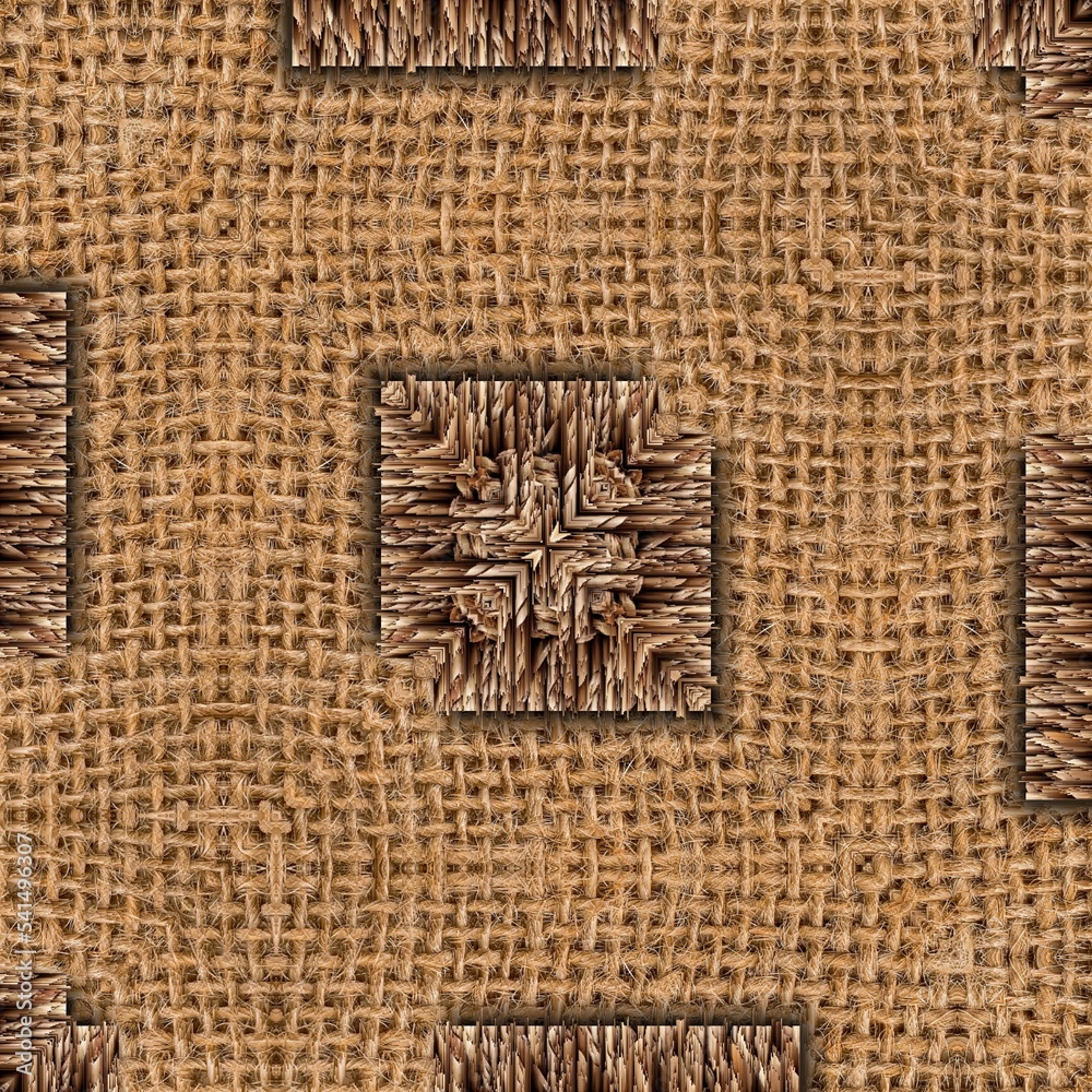 Vintage fashion background with jute sack pattern. Spread awareness of ...