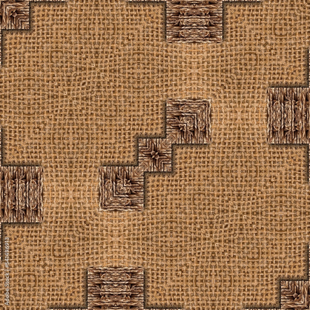 Vintage fashion background with jute sack pattern. Spread awareness of ...
