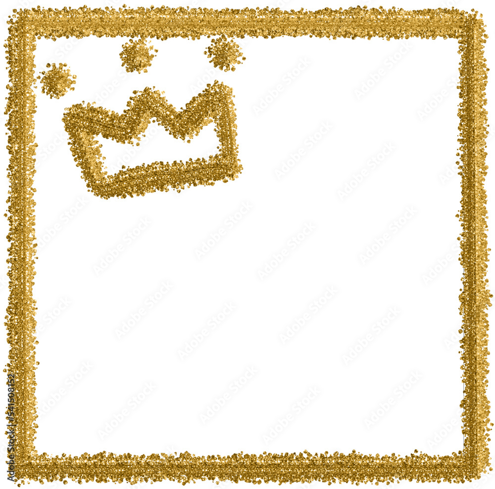 Gold Sticky Note, Decorative Notes Stock Illustration | Adobe Stock